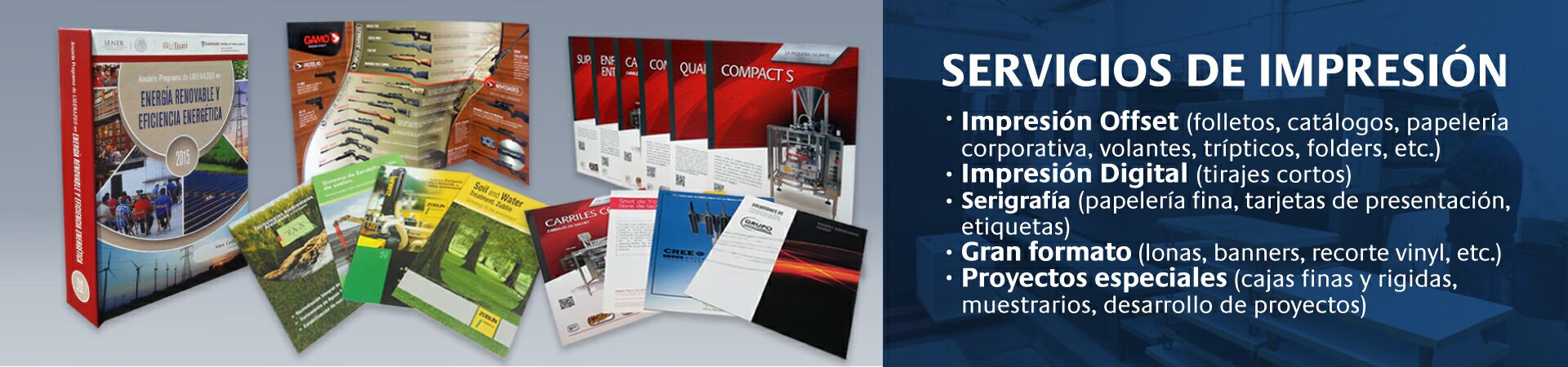 Imprenta Offset Digital y Serigrafía CDMX